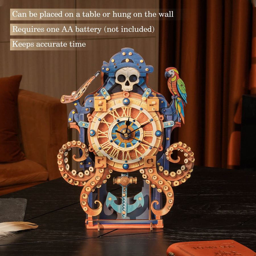3D DIY Clock | Woodworking Clock Kits – uk.woodbests