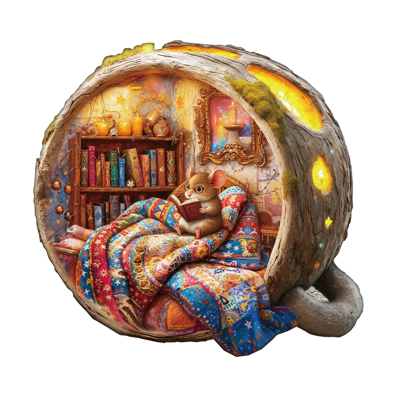 WOODBESTS |House of Mice Wooden Puzzle – uk.woodbests